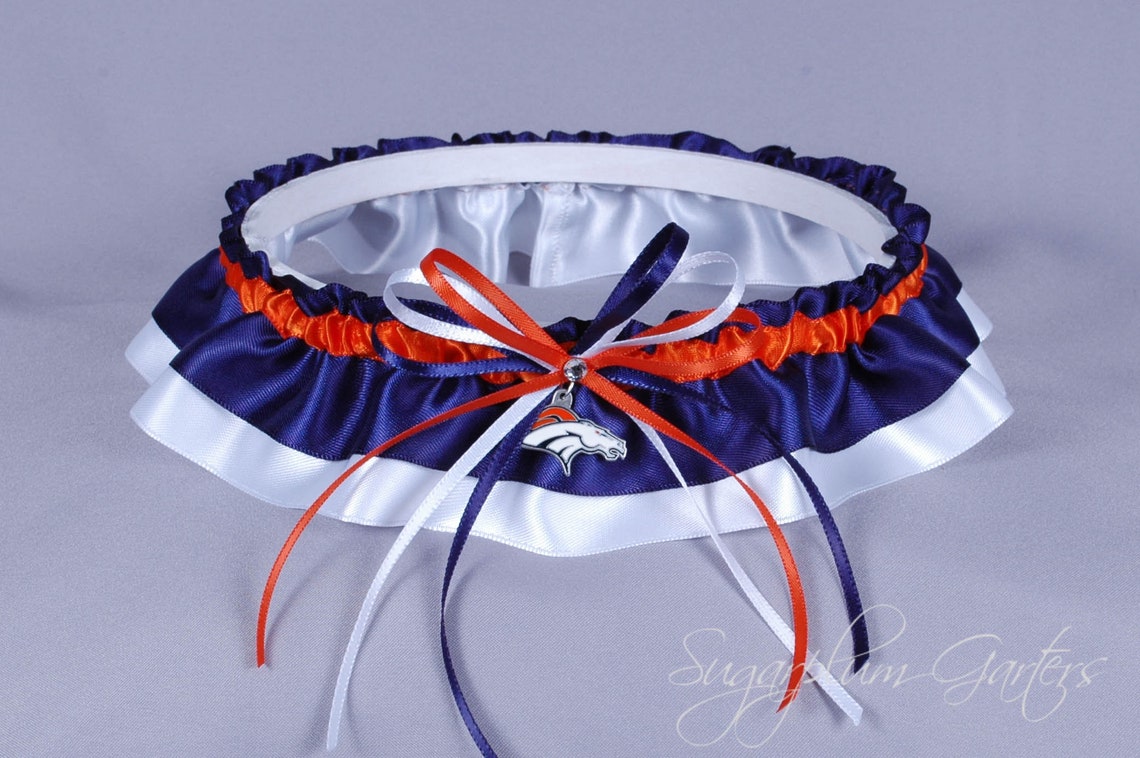 Denver Broncos Wedding Garter | Etsy