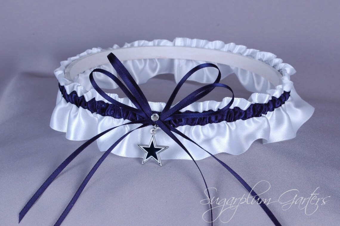 Dallas Cowboys Wedding Garter Set - Etsy