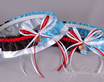 House Divided Wedding Garter | Etsy