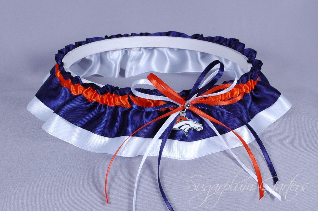 Denver Broncos Wedding Garter - Etsy
