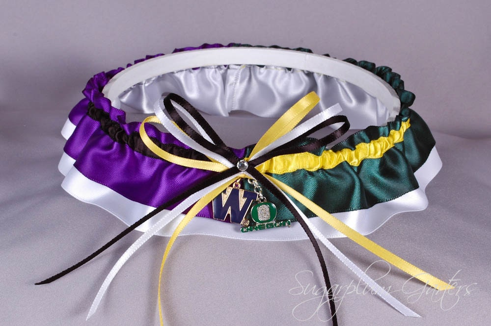 House Divided Wedding Garter | Etsy