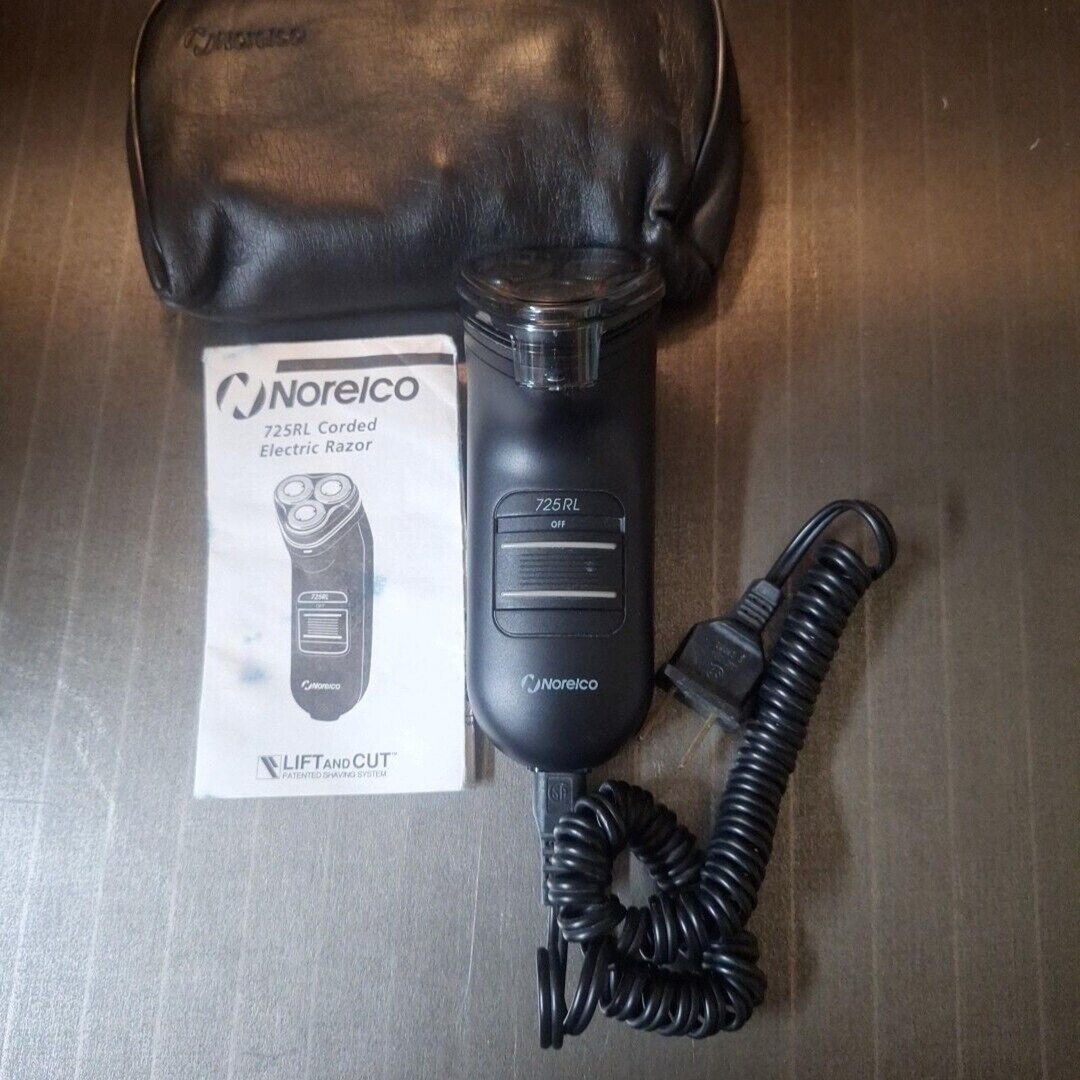 Philips Norelco Corded Electric Shaver 725RL Lift and Cut With Power ...