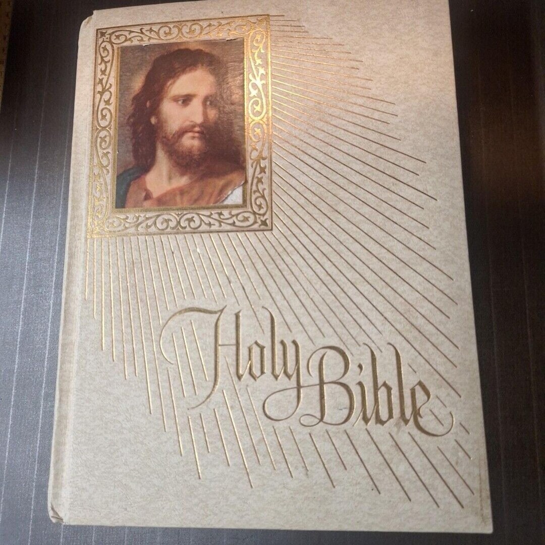 Holy Bible Fireside Family Edition Catholic New American 78/79 Edition ...