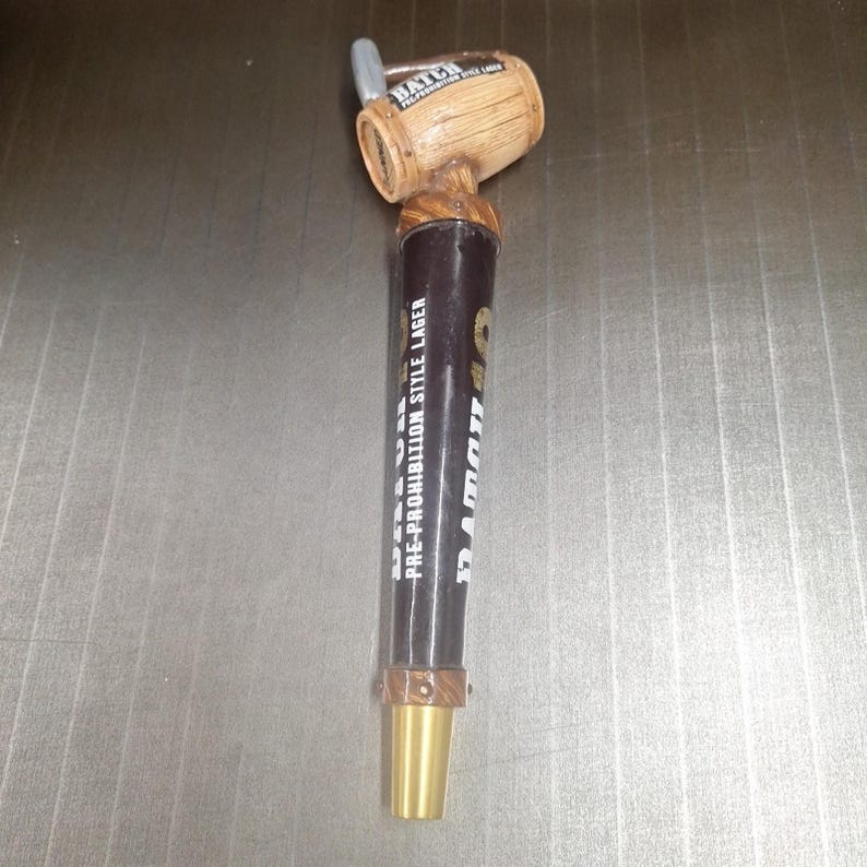 Batch 19 - Pre-prohibition Lager - BEER TAP HANDLE - Etsy