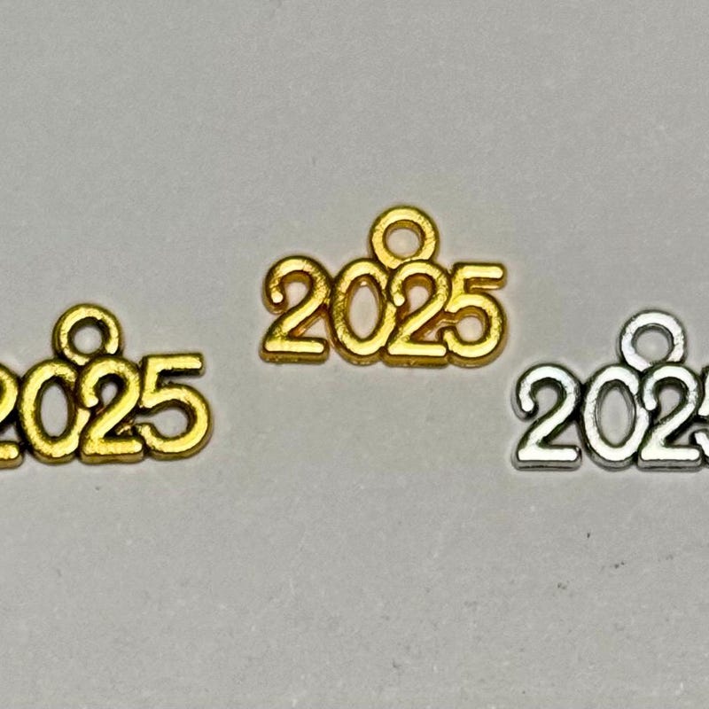 Antique Silver 2025 Charms - Etsy