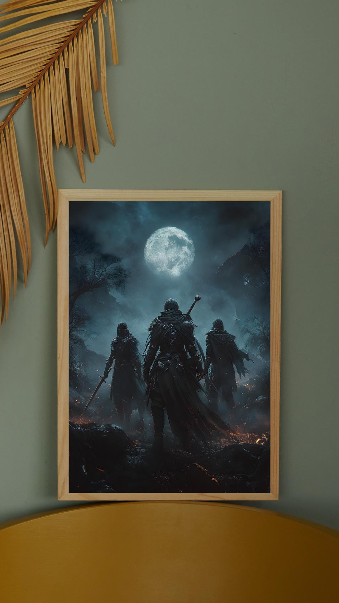 Elden Ring Nightreign Inspired Poster – Dark Fantasy Game Art Print ...