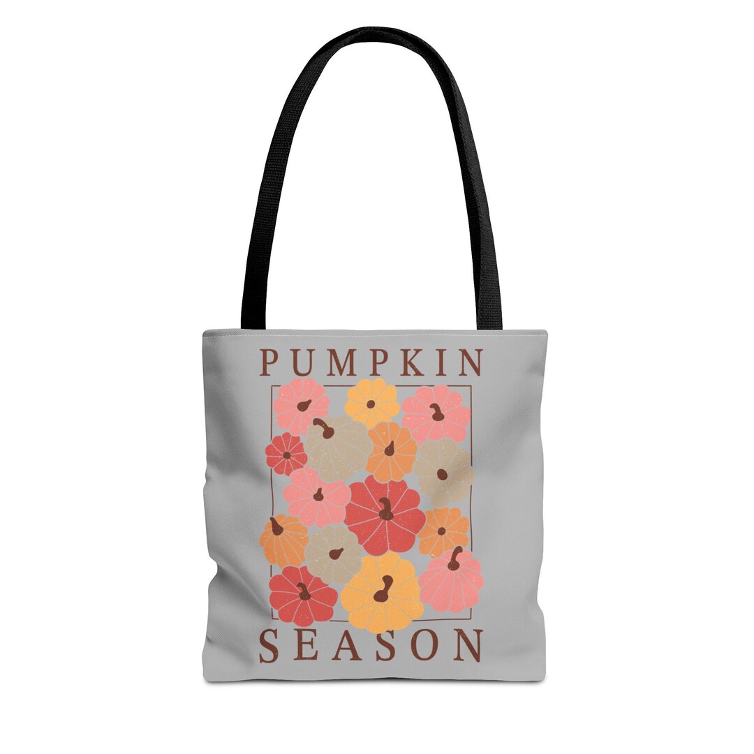 Pumpkin Season Tote Bag Fall Tote - Etsy
