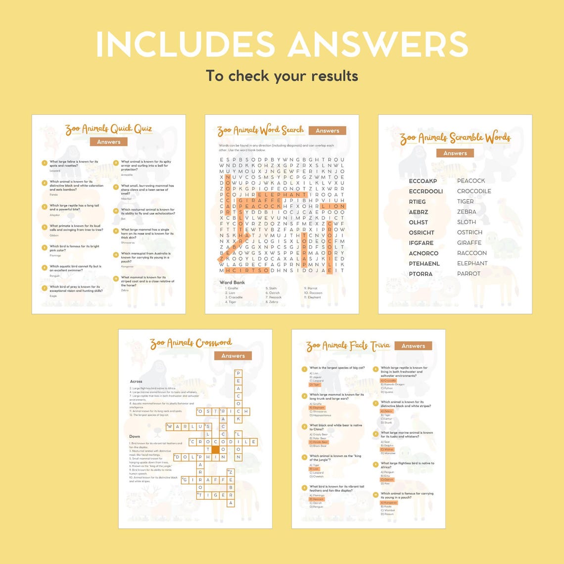 Printable Games, Group Games, Trivia Games Bundle, Fun Games for Adults ...