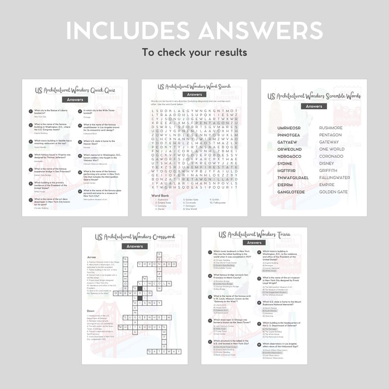 Printable Games, Group Games, Trivia Games Bundle, Fun Games for Adults ...