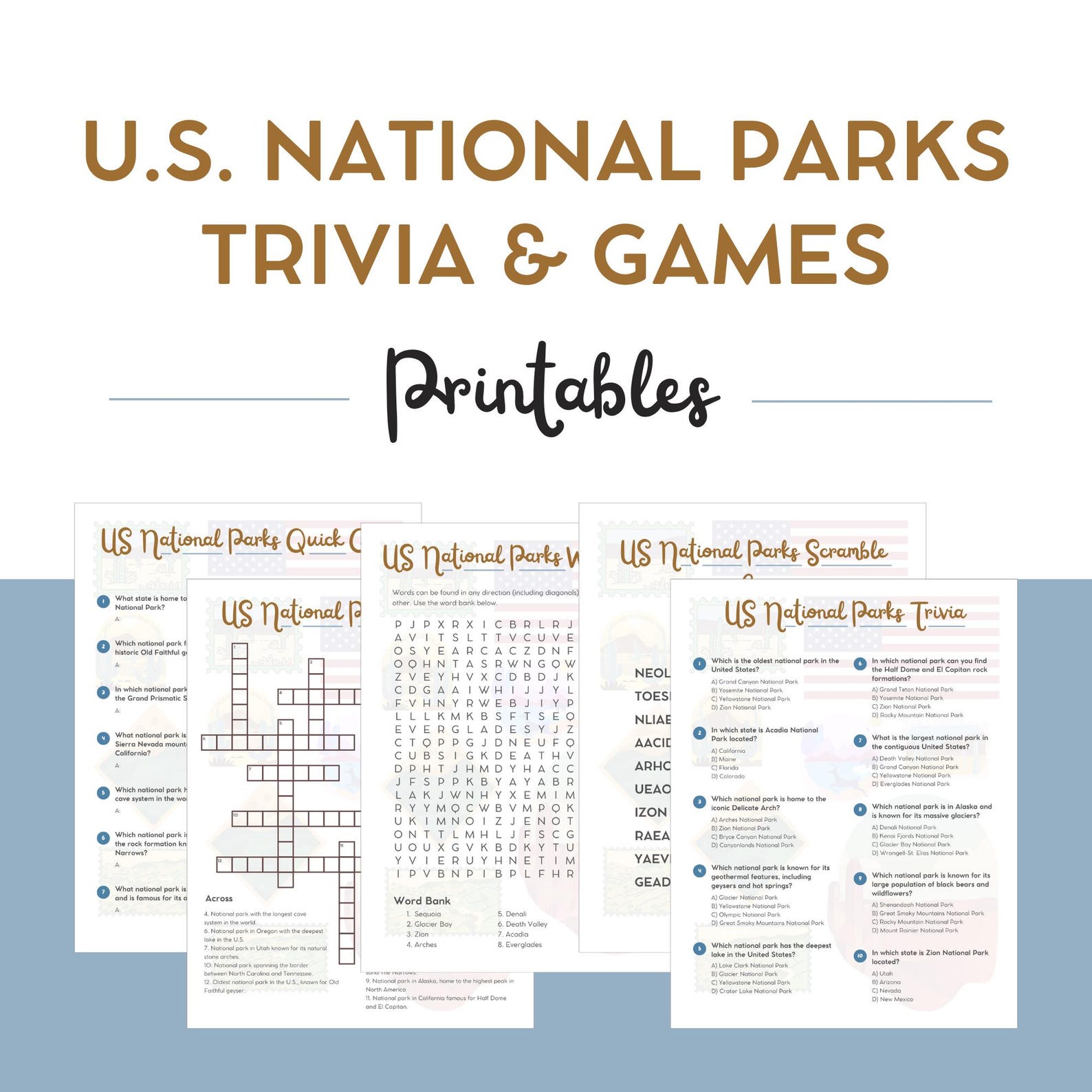 Printable Games, Group Games, Trivia Games Bundle, Fun Games for Adults ...