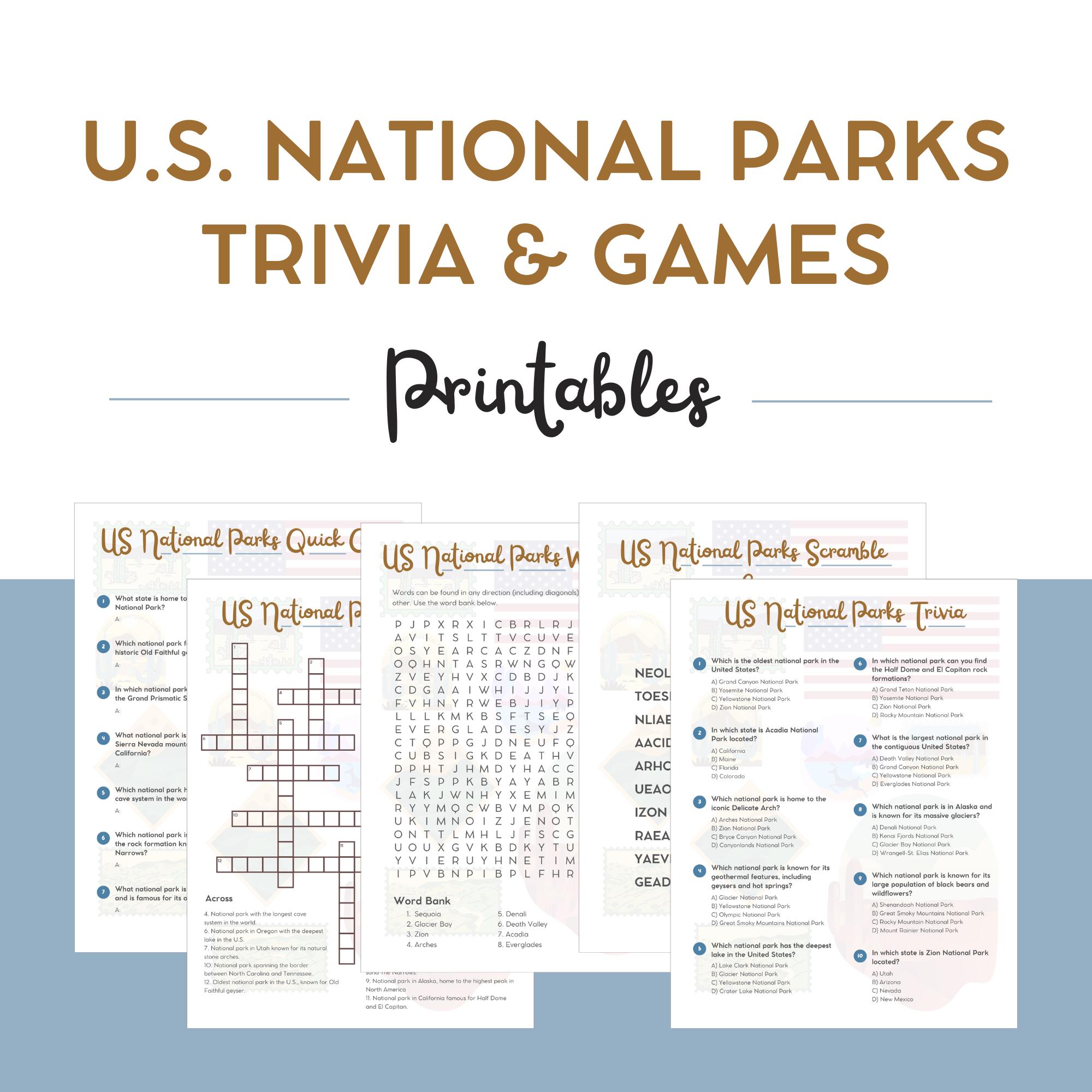 Printable Games, Group Games, Trivia Games Bundle, Fun Games for Adults ...