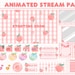 Peach Theme Twitch Animated Stream Package | Overlay Package | Twitch ...
