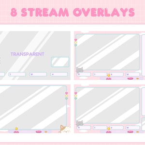 Cats Claw Machine Twitch Animated Stream Pack | Overlay Package ...