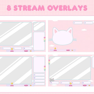 Cats Claw Machine Twitch Animated Stream Pack | Overlay Package ...