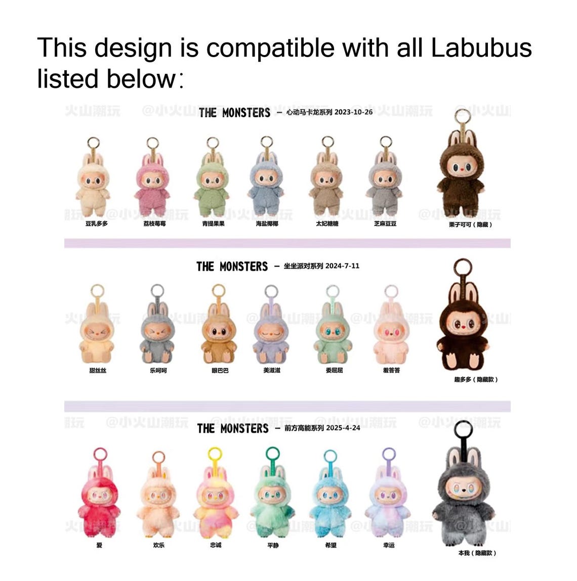 Clothes for 17cm Labubu Doll / Hat / Bikini/ 17CM LABUBU Macaron Doll ...