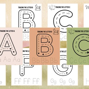 ABC Busy Book for Kids, Alphabet Learning Activity, Educational ...