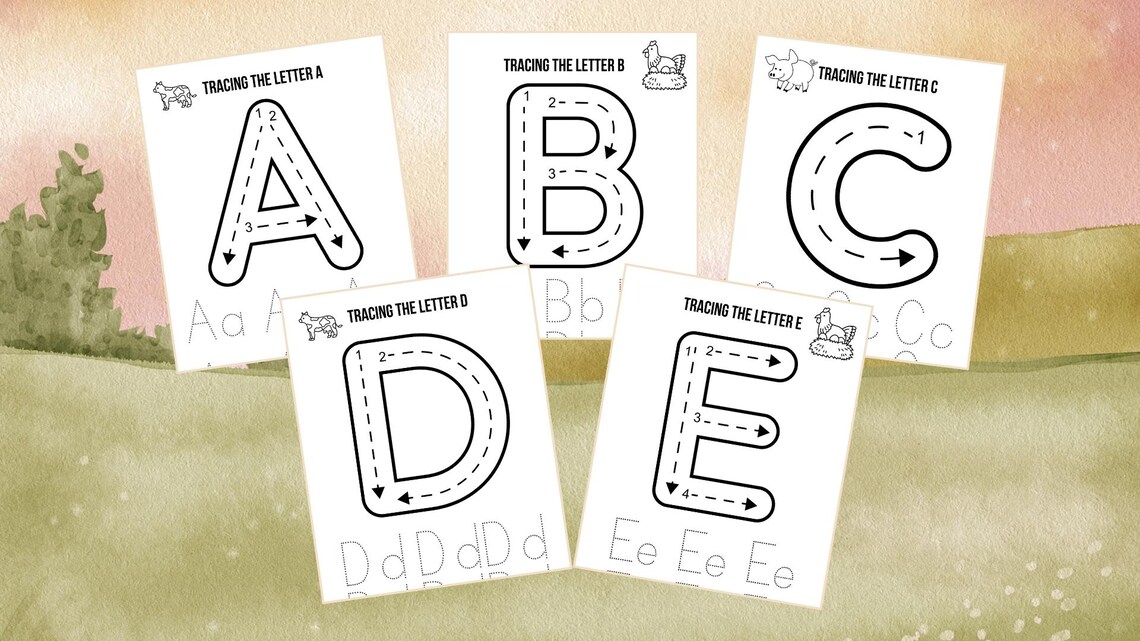 ABC Busy Book for Kids, Alphabet Learning Activity, Educational ...