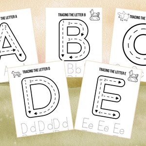 ABC Busy Book for Kids, Alphabet Learning Activity, Educational ...