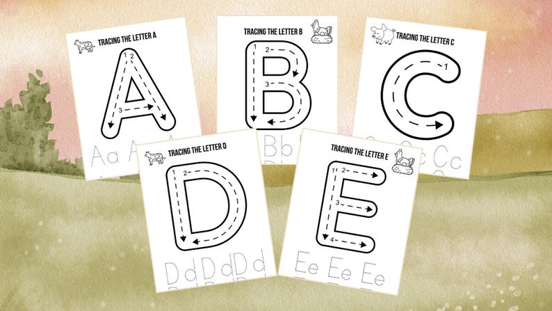 ABC Busy Book for Kids, Alphabet Learning Activity, Educational ...