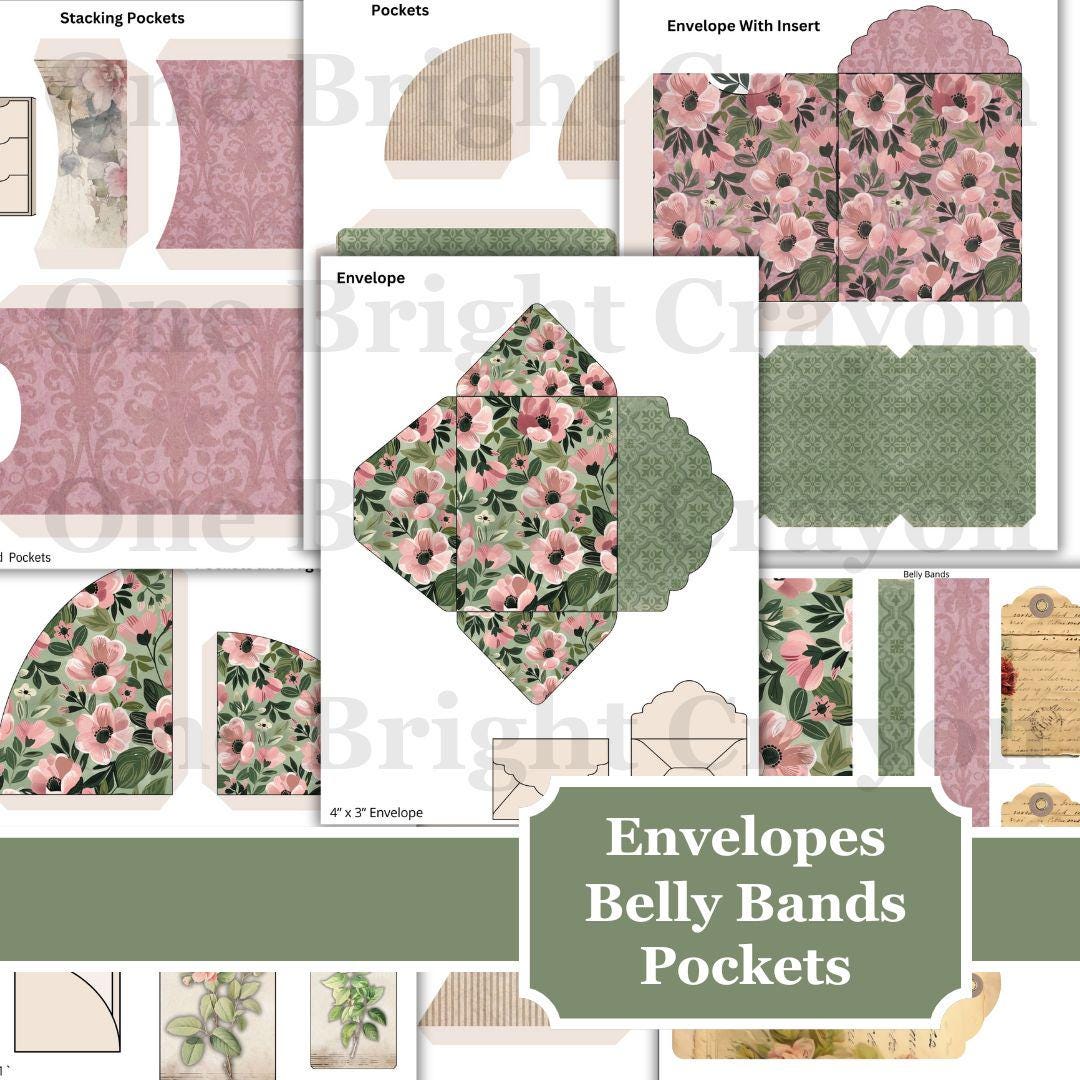 Digital Download Junk Journal, Grandmother, Family Memories, Granny's ...