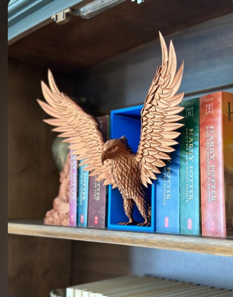 Ravenclaw Inspired Eagle Book Nook - Etsy