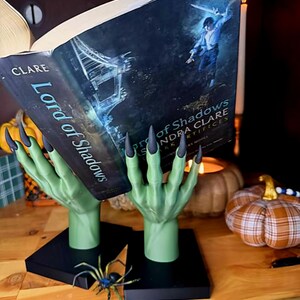 Witch Hands Spell Book Holder: Halloween Gothic Decor - Etsy