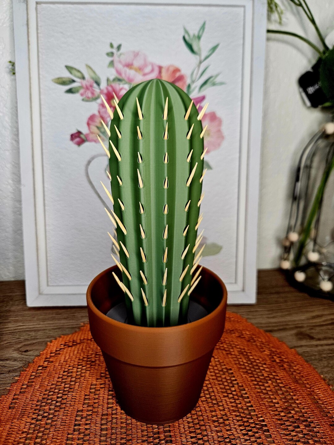 Cactus Toothpick Dispenser | Holds 117 Toothpicks | Unique Kitchen ...