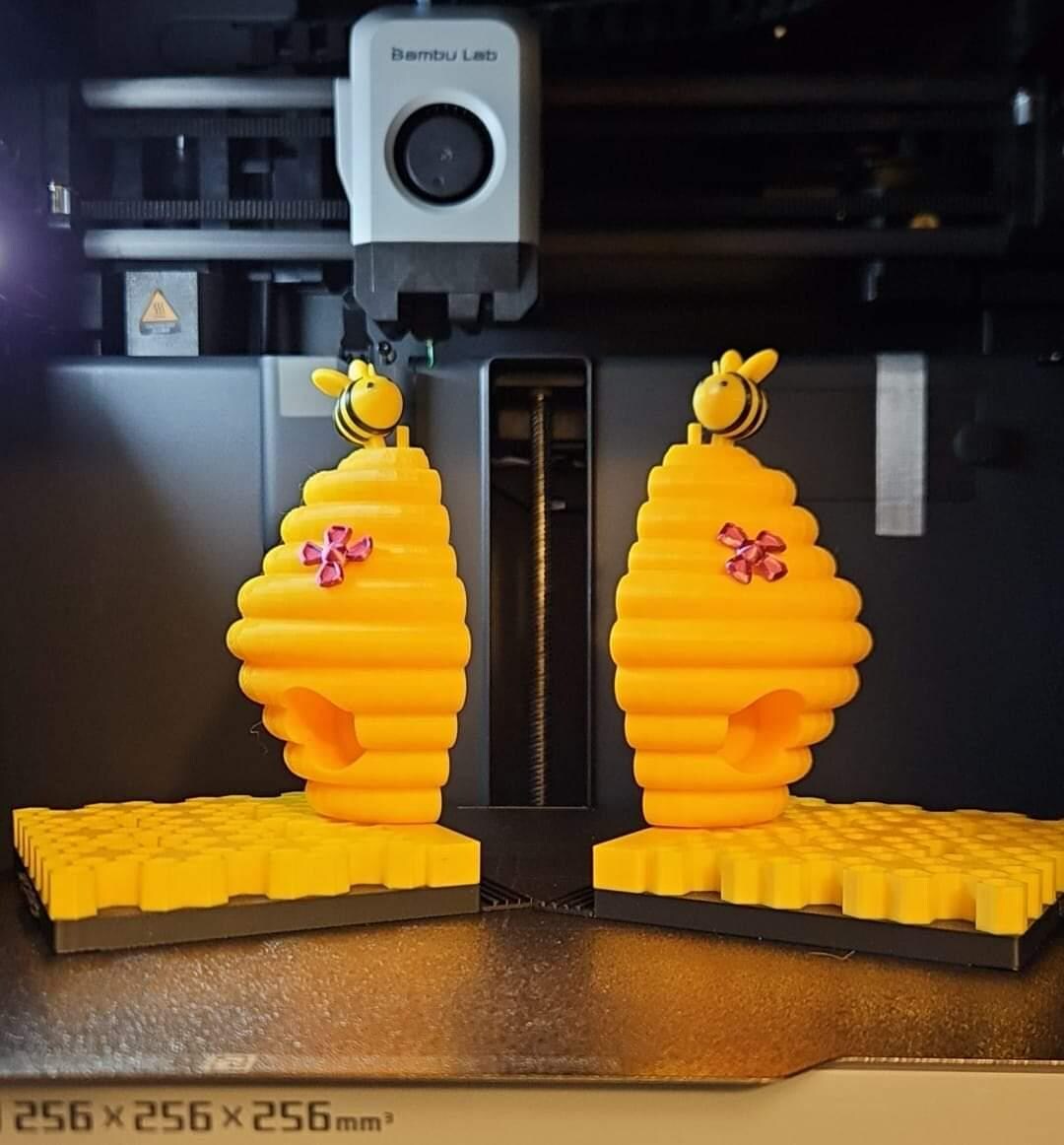 Beehive Bookend Stl 3d Print Files - Etsy