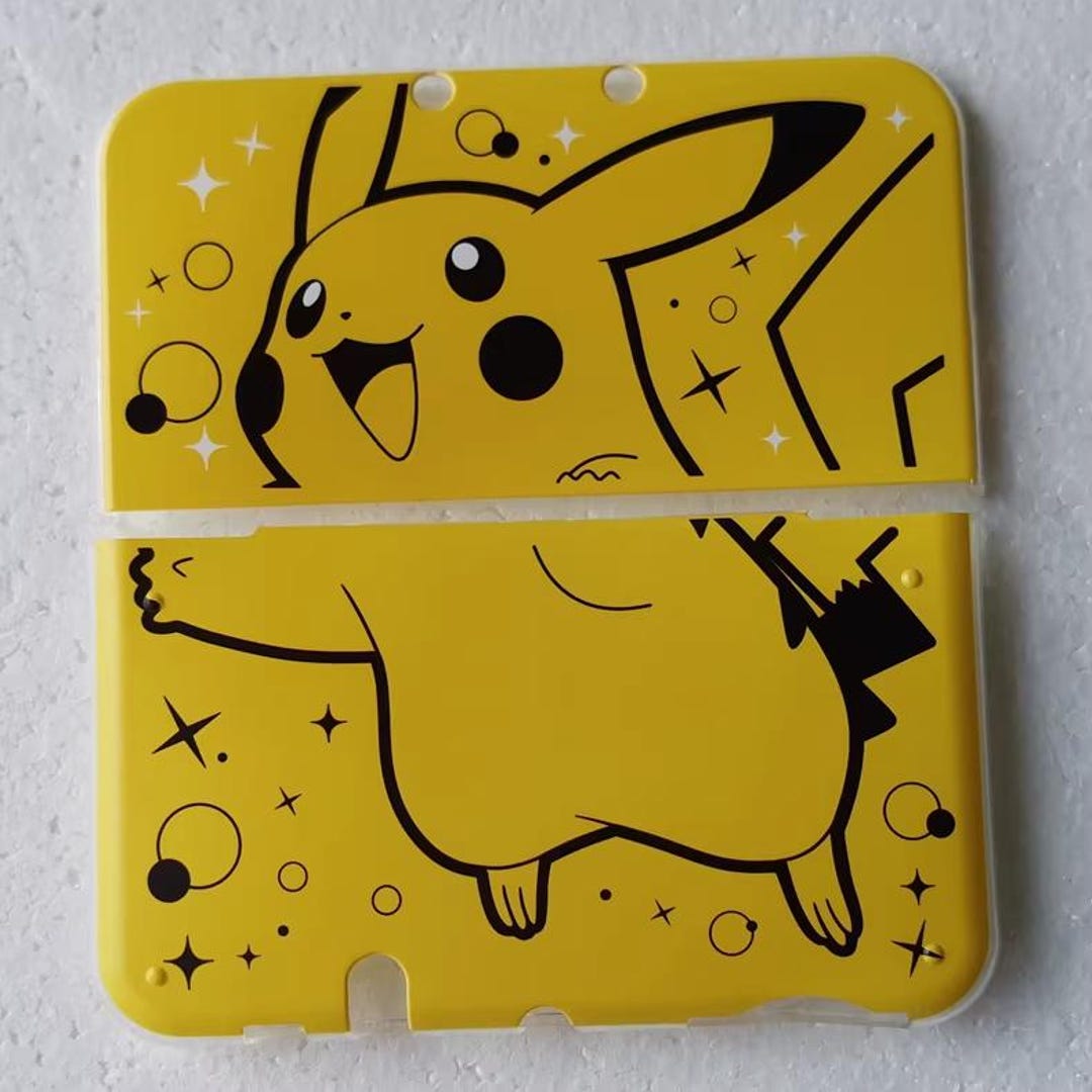 DIY Handmade Pikachu Replica Protective Case New 3ds, 3ds, 2ds, Nds ...