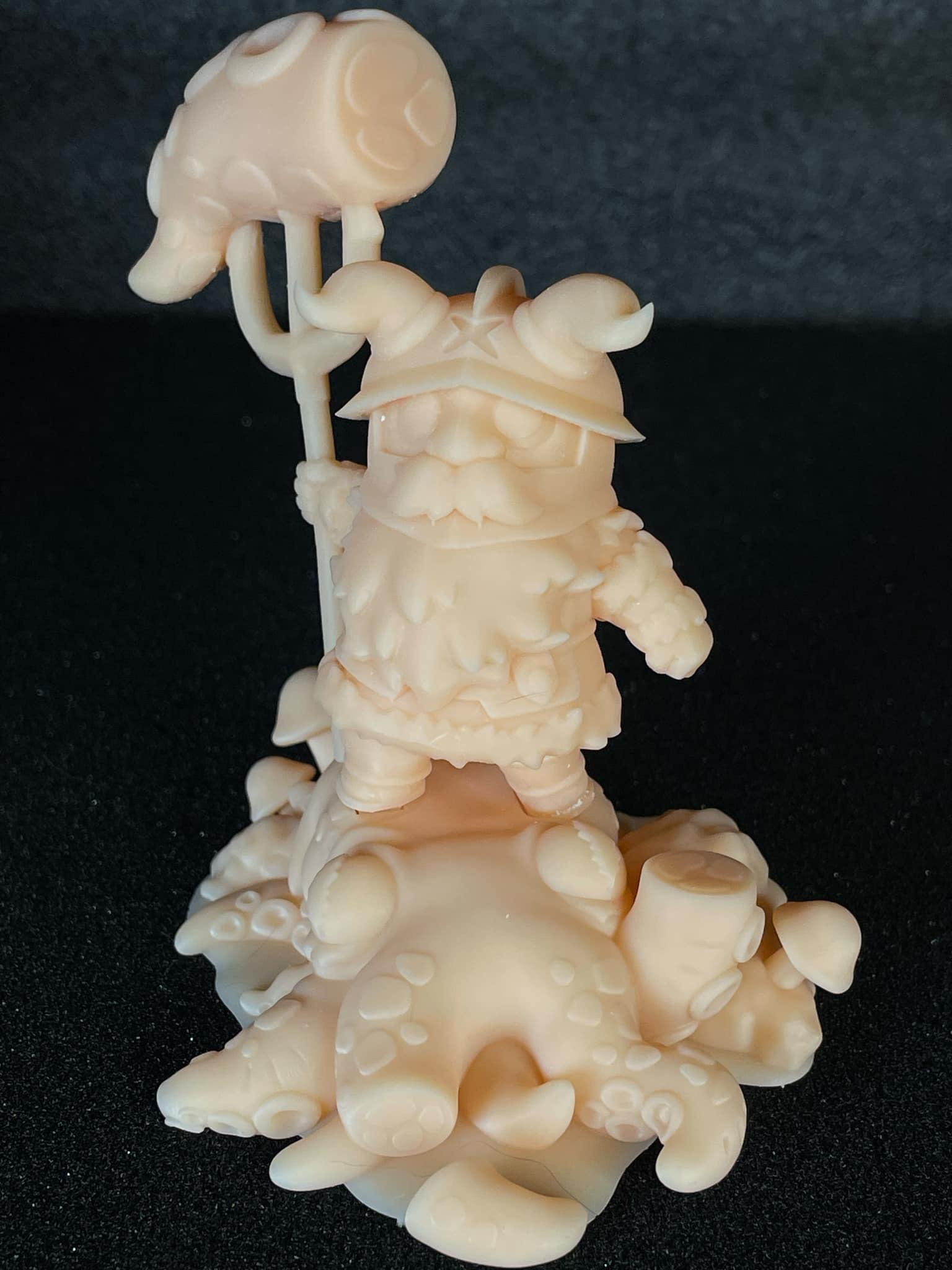 Unpainted Chibi Senshi Delicious in Dungeon Inspired Minifig Dungeon ...