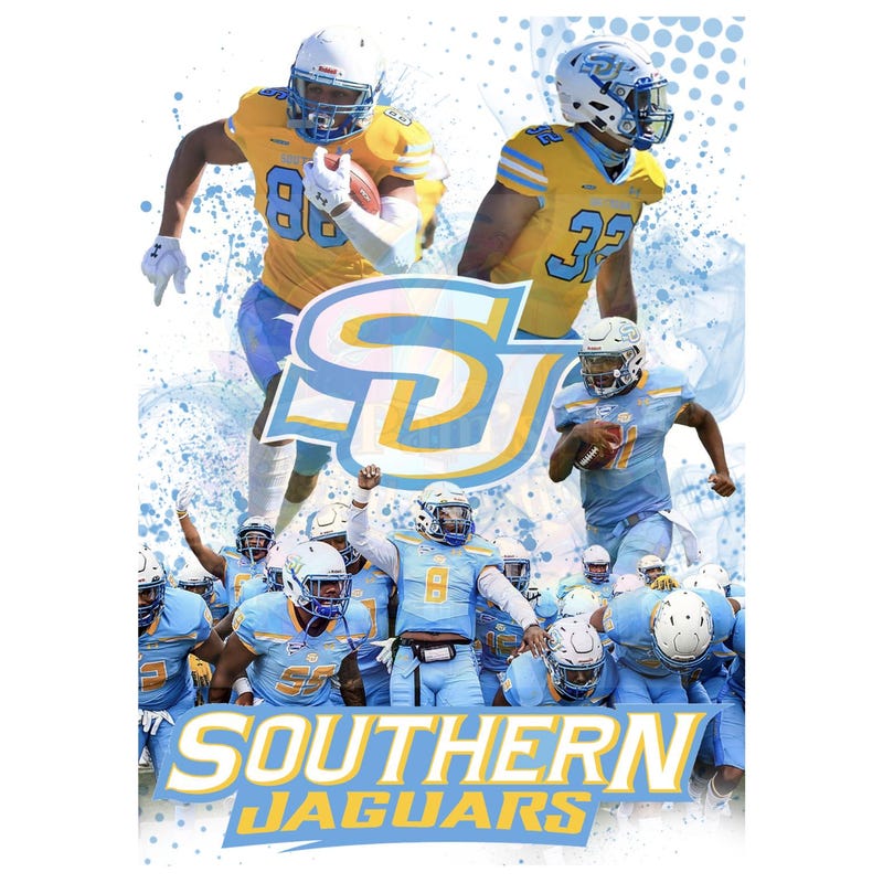 Southern University Jaguars - Etsy