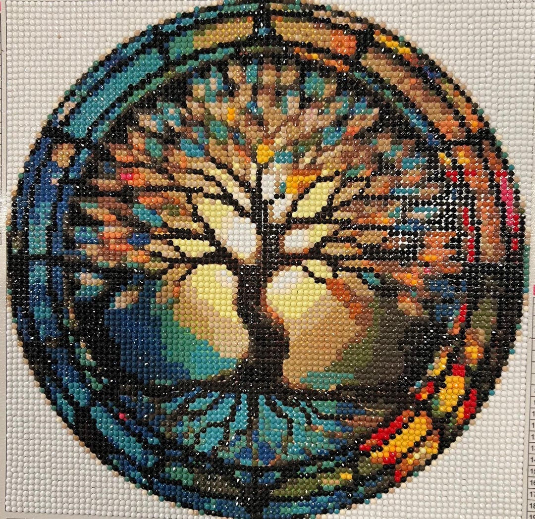 Tree of Life Diamond Art Completed - Etsy