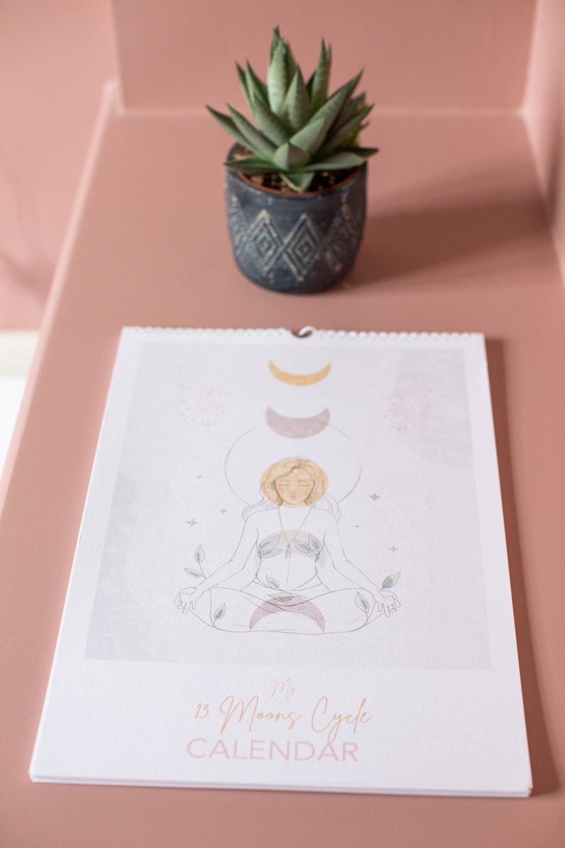 My 13 Moons Cycle Wall Calendar (A4) - Etsy