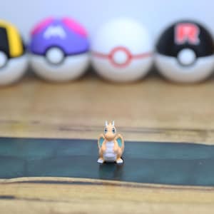 Chibi Dragonite 3D Printed Figurine | Cute Pokemon Model | Keychain ...