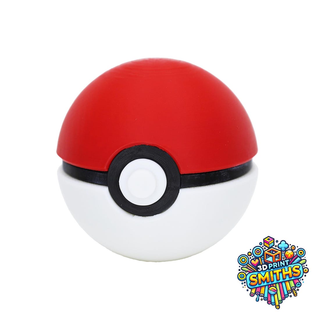 Pokémon Poke Ball Replica | 3D Printed Pokéball Collectible | Gamer ...