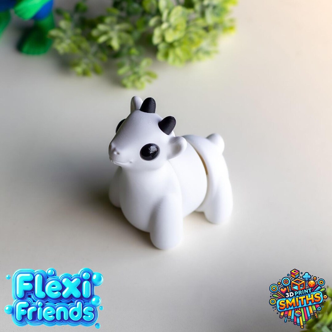 Mini Animals | Flexi Friends Goat | Articulating Tiny Animals | 3D ...