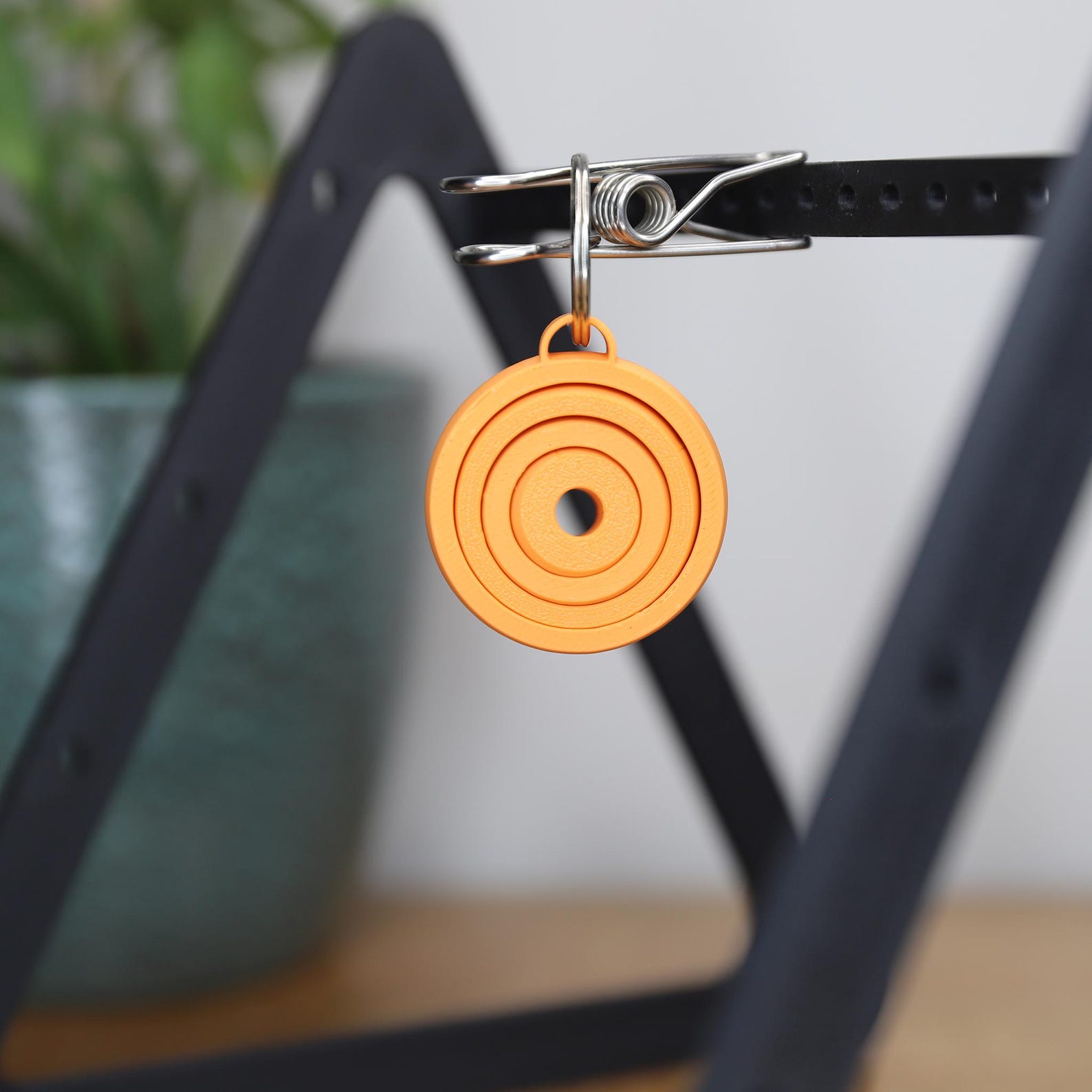 Functional Spinning Gyro Keychain | 3D Printed Fidget Toy | Stress ...