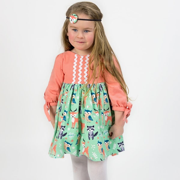 Fox Print Dress - Etsy