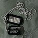 Custom Military Dog Tag Black Oxide Aluminum Tags With Stainless Steel ...