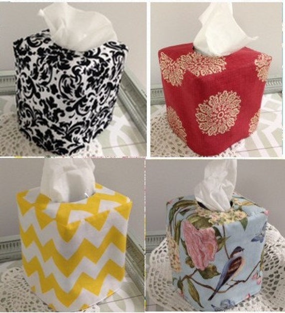 Items similar to Design you own reversible tissue box cover on Etsy