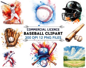 Baseball PNG | Sports |clipart - Etsy