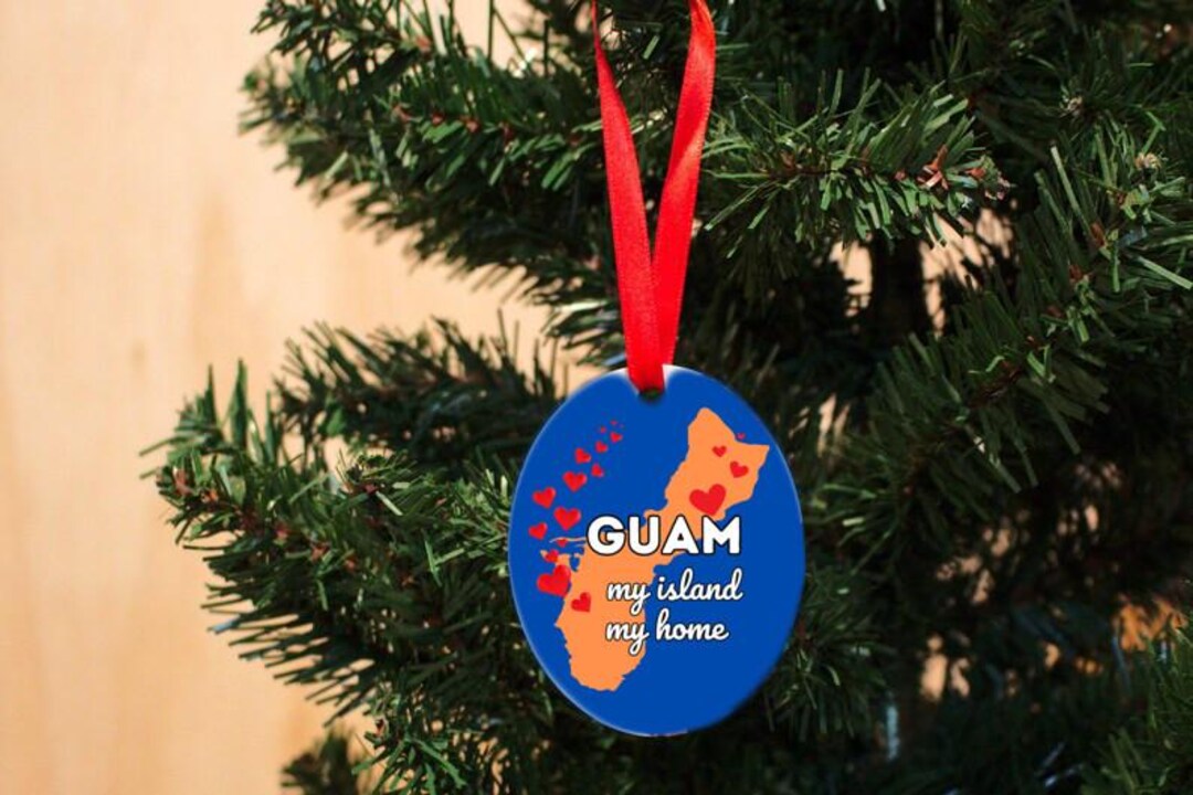 Guam Ornament My Island My Home - Etsy