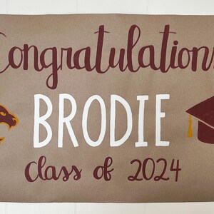 Hand-painted Banner - Party Banner - Paper Banner - Party Decor ...