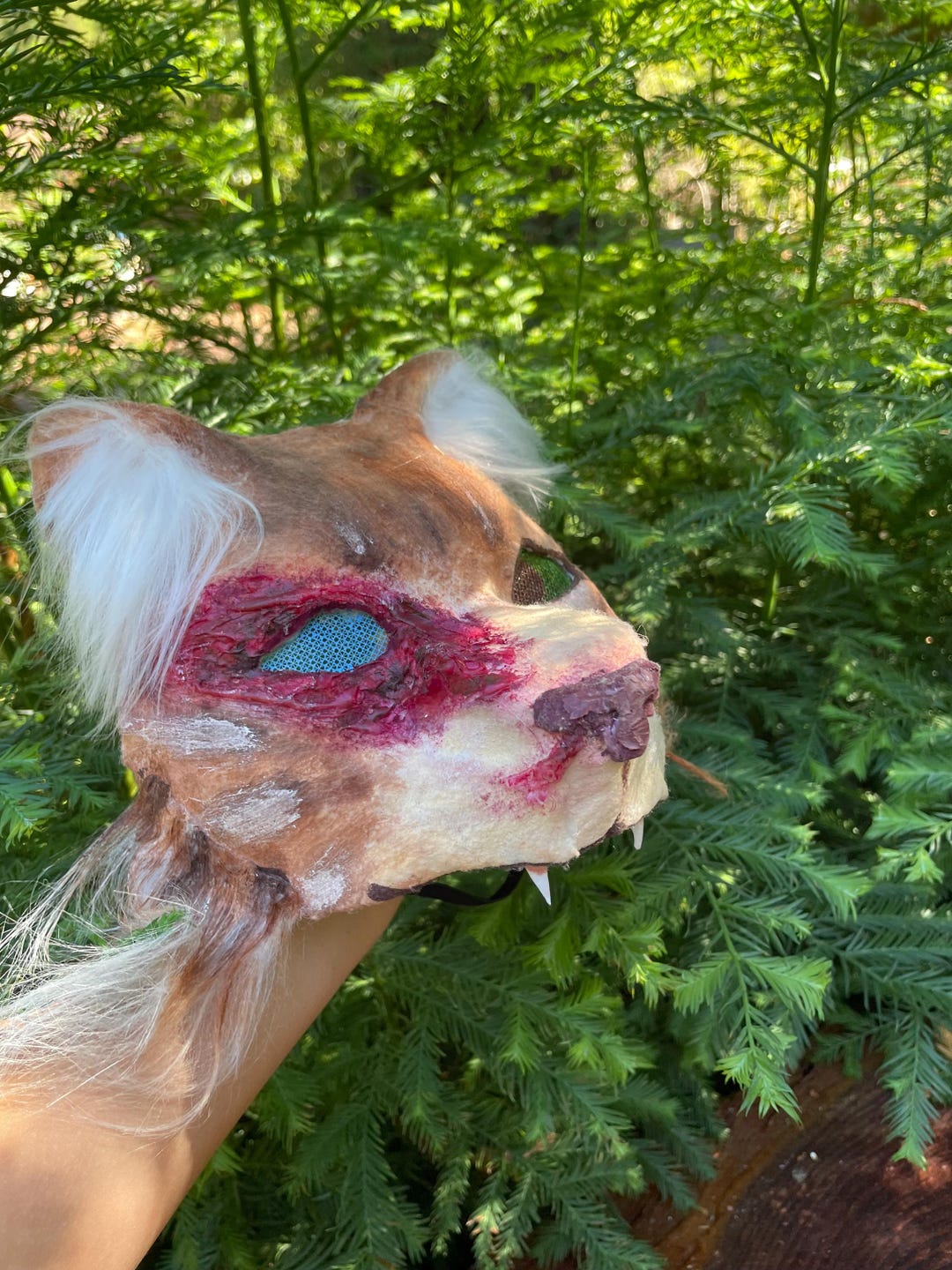 Scarred Cat Mask! - Etsy