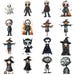 Cute Halloween Characters Clipart: Halloween Art for Crafts and Decor ...