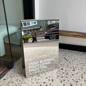 Mirrored Stainless Steel A-frame Sidewalk Sign - Etsy