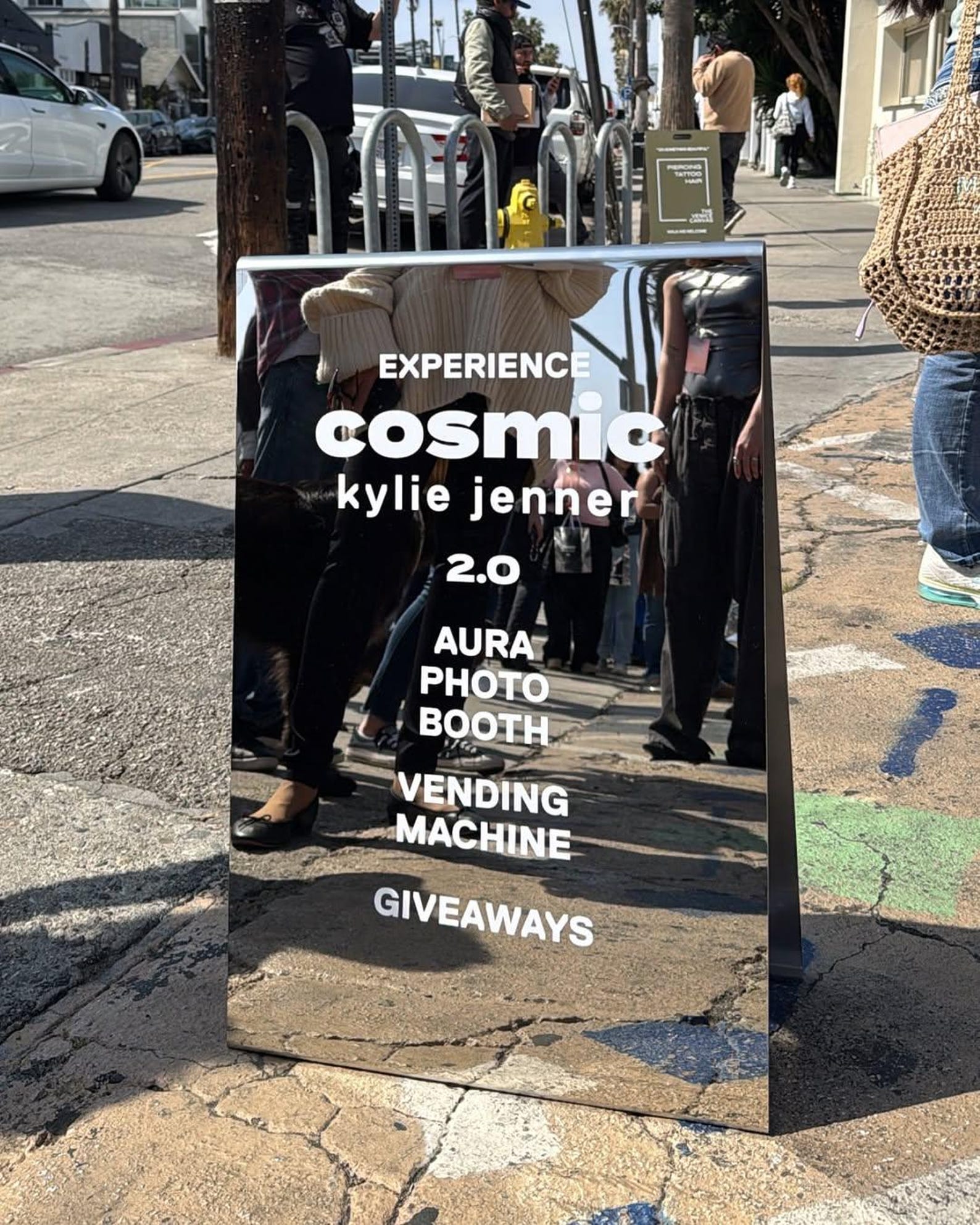 Mirrored Stainless Steel A-frame Sidewalk Sign - Etsy
