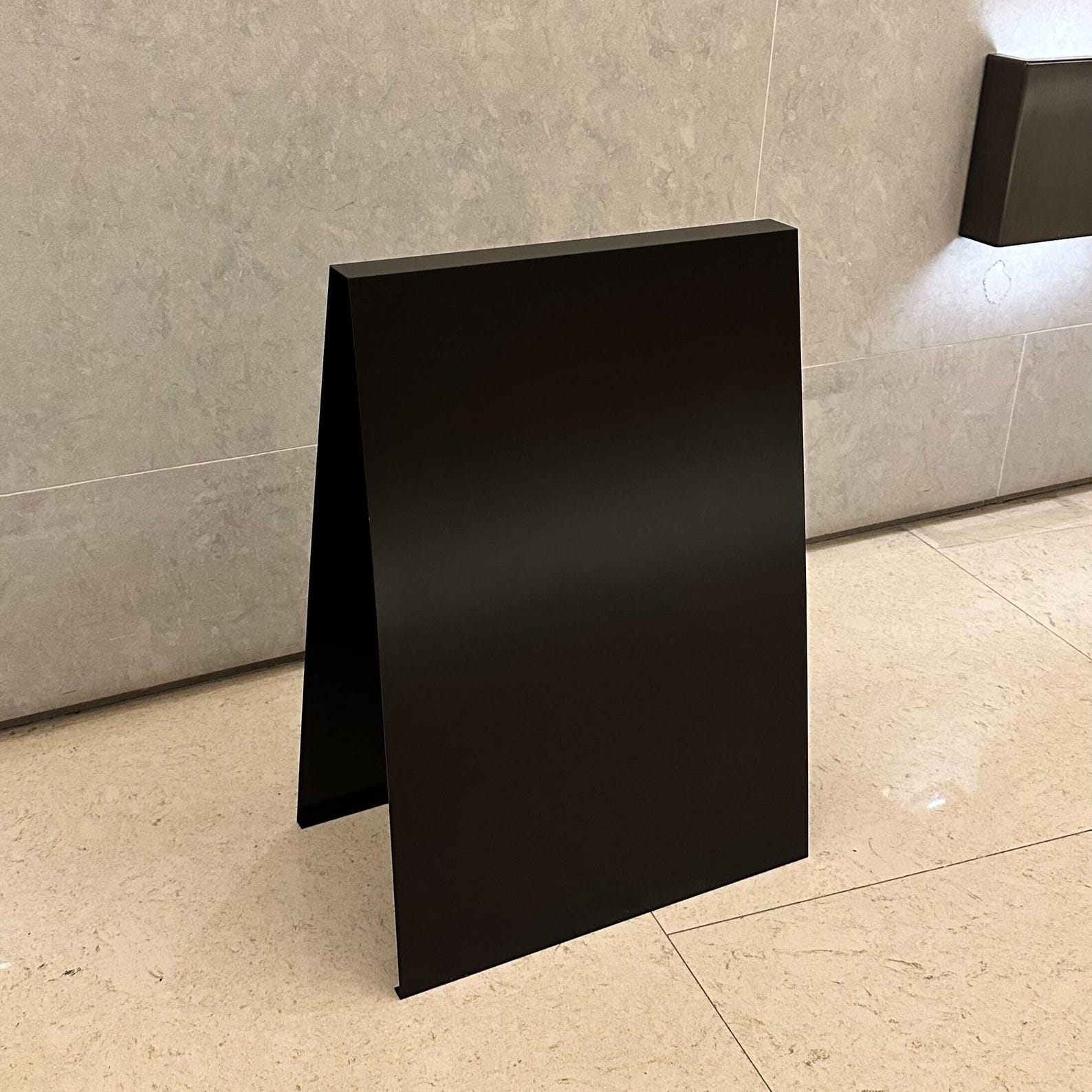 Flat-top Stainless Steel A-frame Sidewalk Sign - Etsy