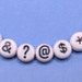 Get Your Swear On! #?&! YEAH! Alphabet Letter Beads Punctuation Symbols ...
