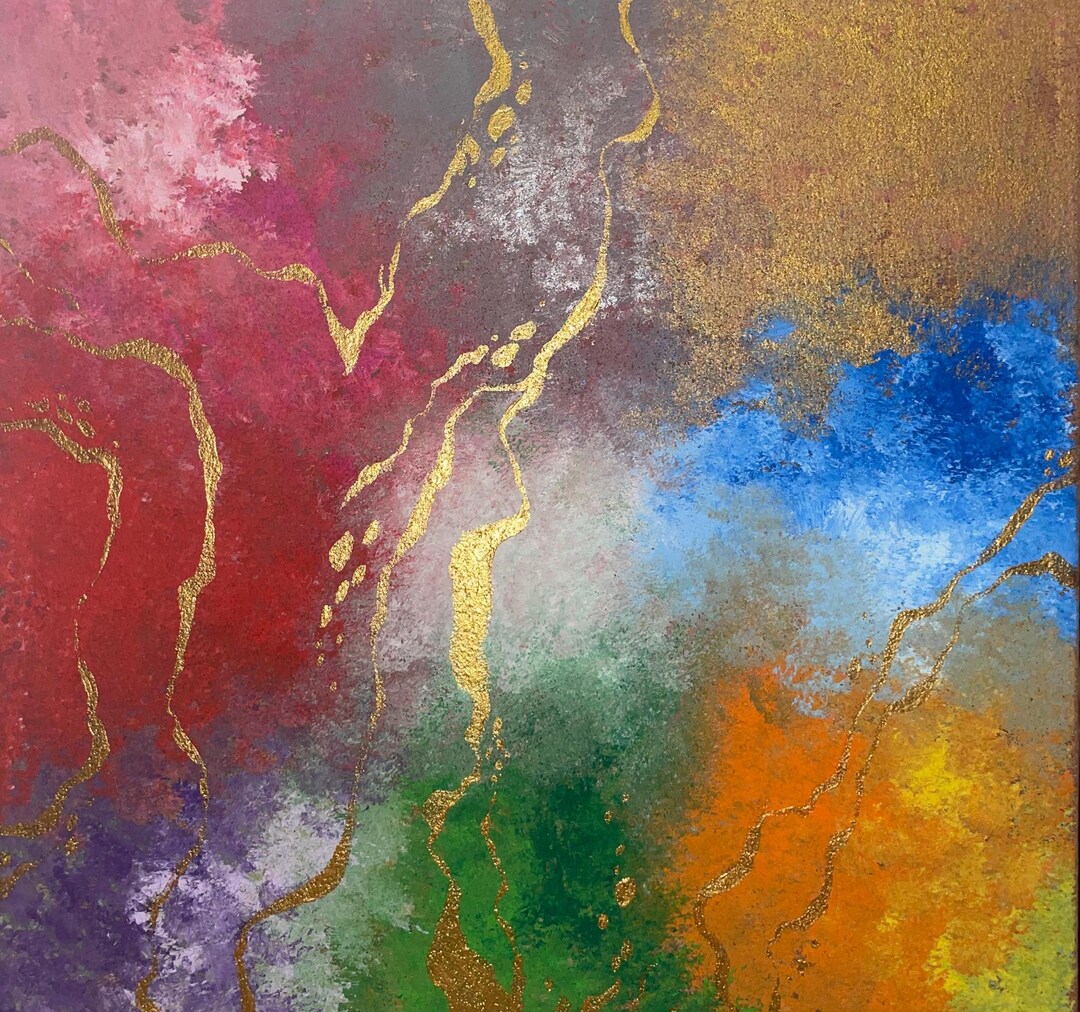 Acrylic Painting: “vision Board” - Etsy